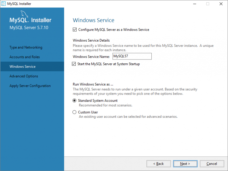 Install MySQL 5.7 on Windows 10 – Zedfox Technologies Blog